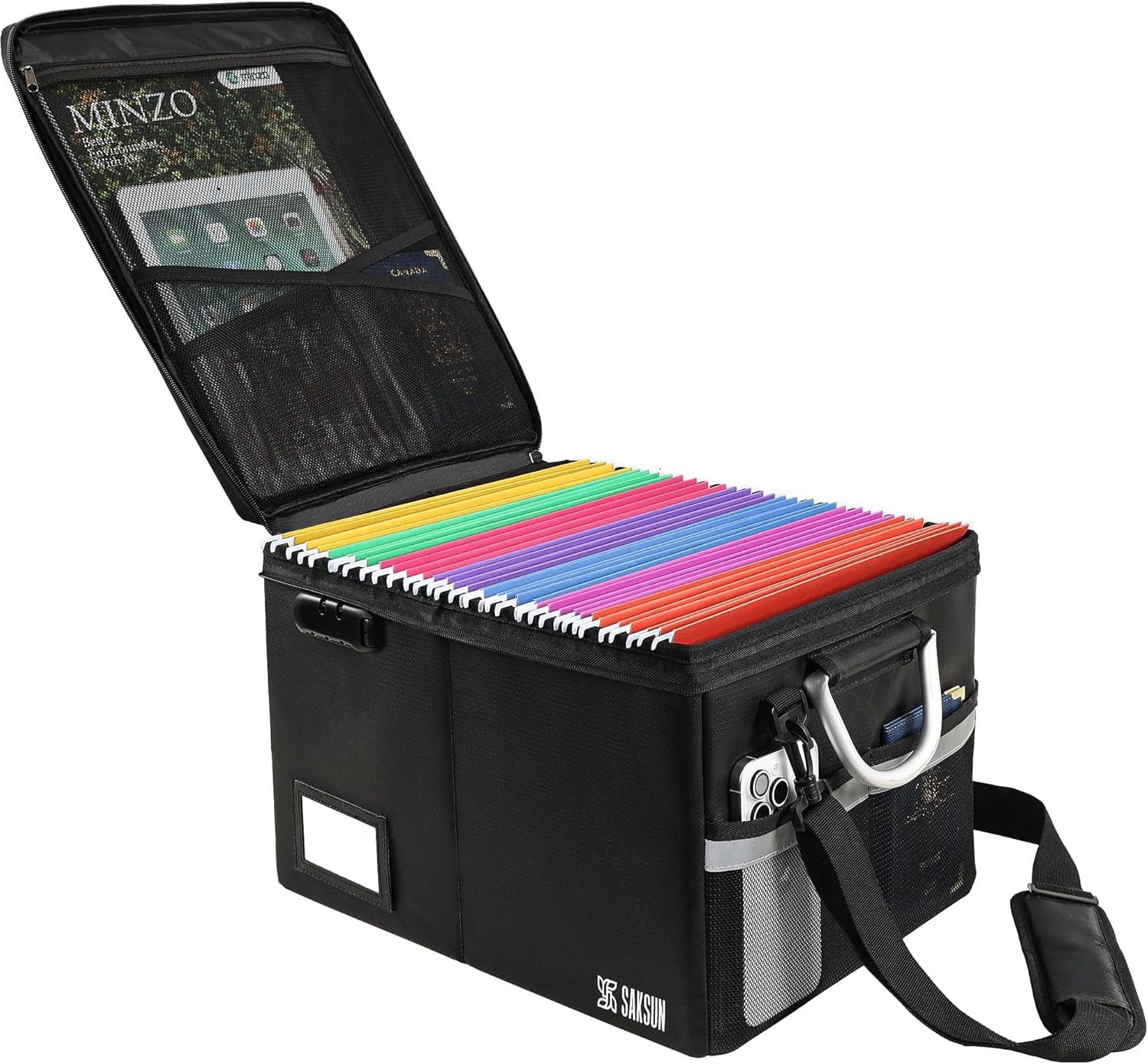 Fireproof Document Box, File Organizer for Hanging File Folders ...