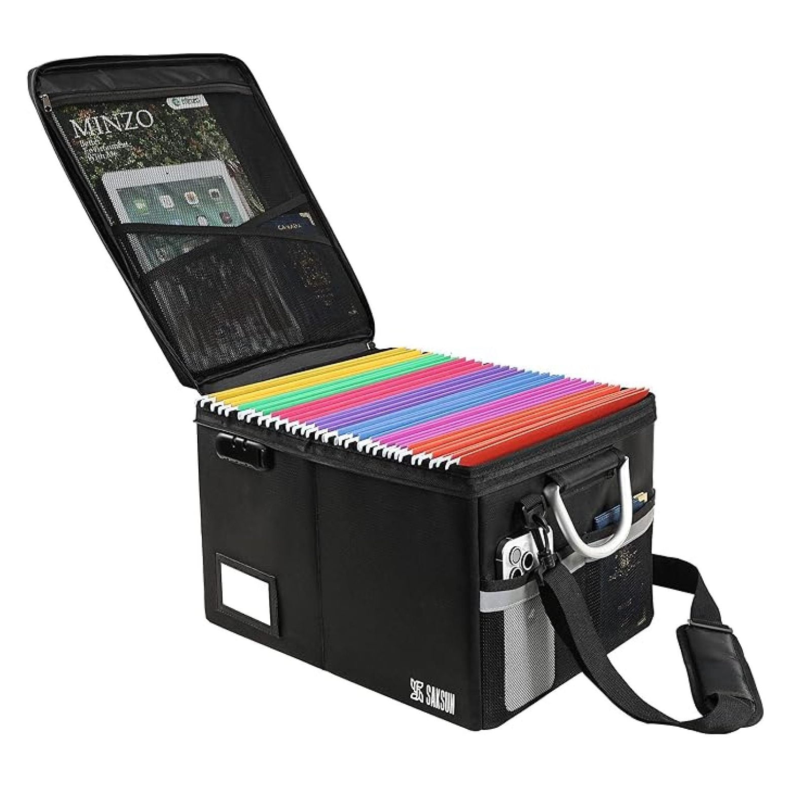 Fireproof Document Box, File Organizer for Hanging File Folders ...