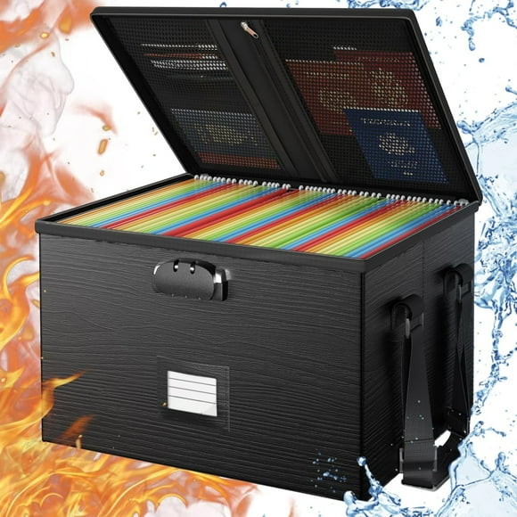 Locking Portable File Box