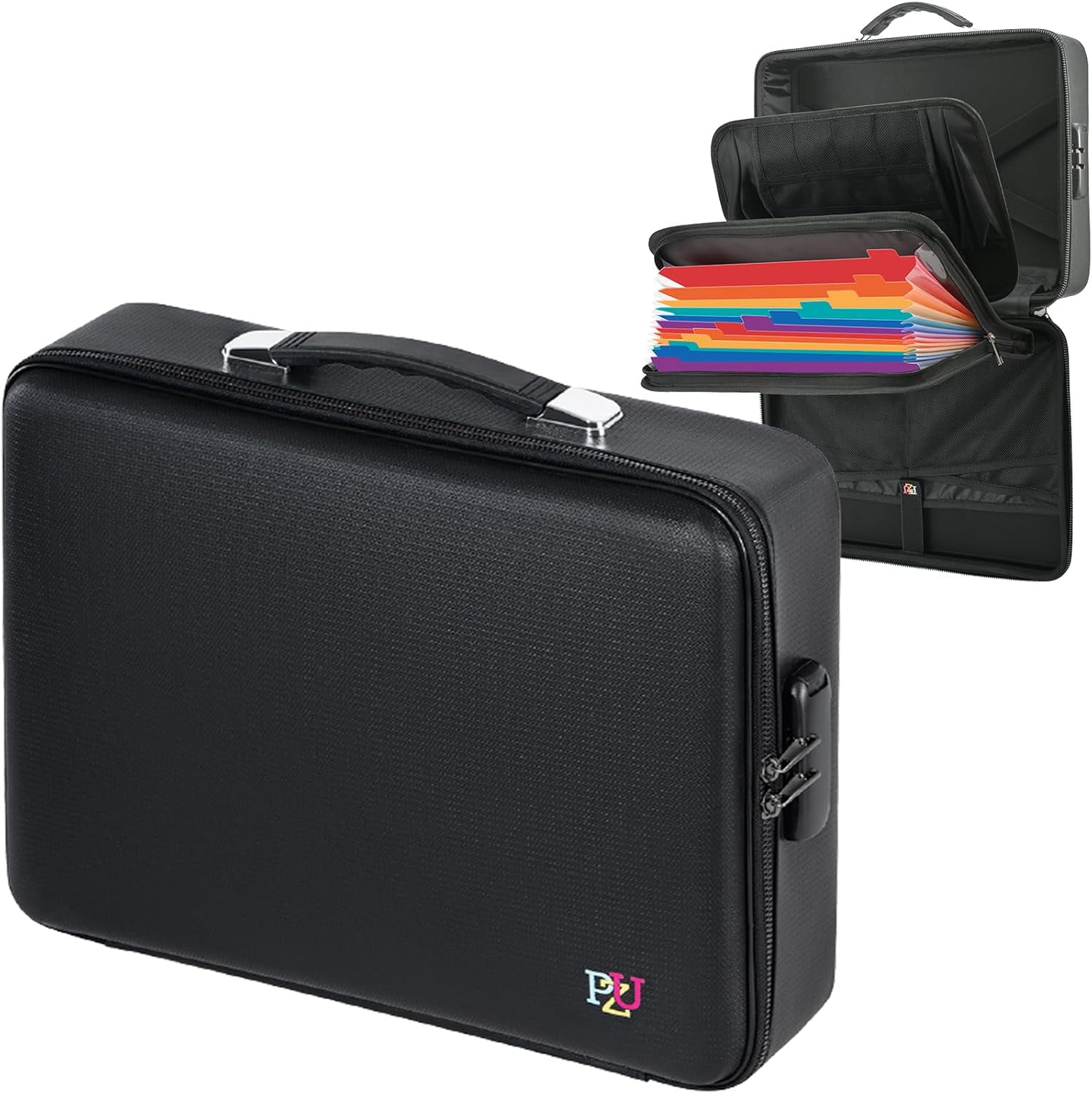 Fireproof Document Box - Hard-Shell Design Waterproof & Safe with Lock ...