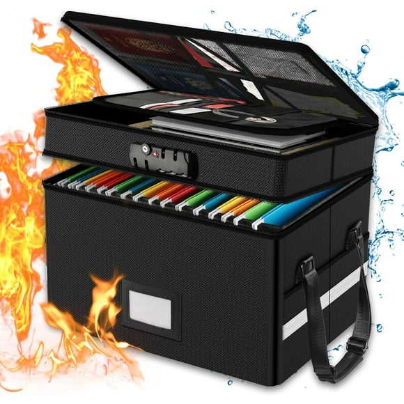 Locking Portable File Box