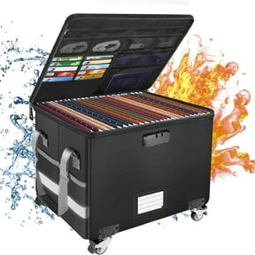 Locking Portable File Box