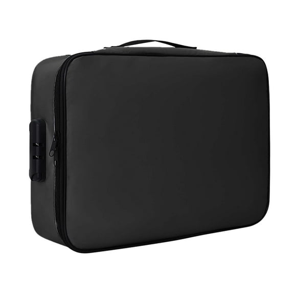 Fireproof Document File organiser Portable Home Fire Lockable Storage ...