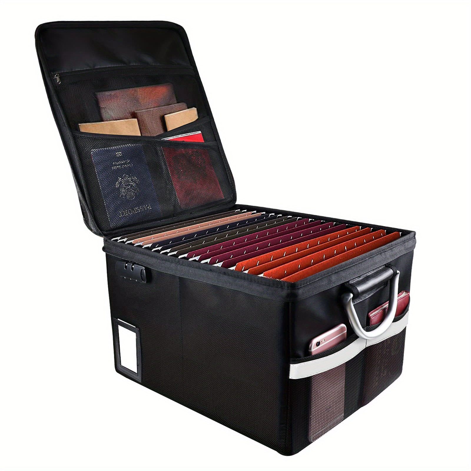 Fireproof File Cabinet with Lock, Fireproof Document Organizer ...
