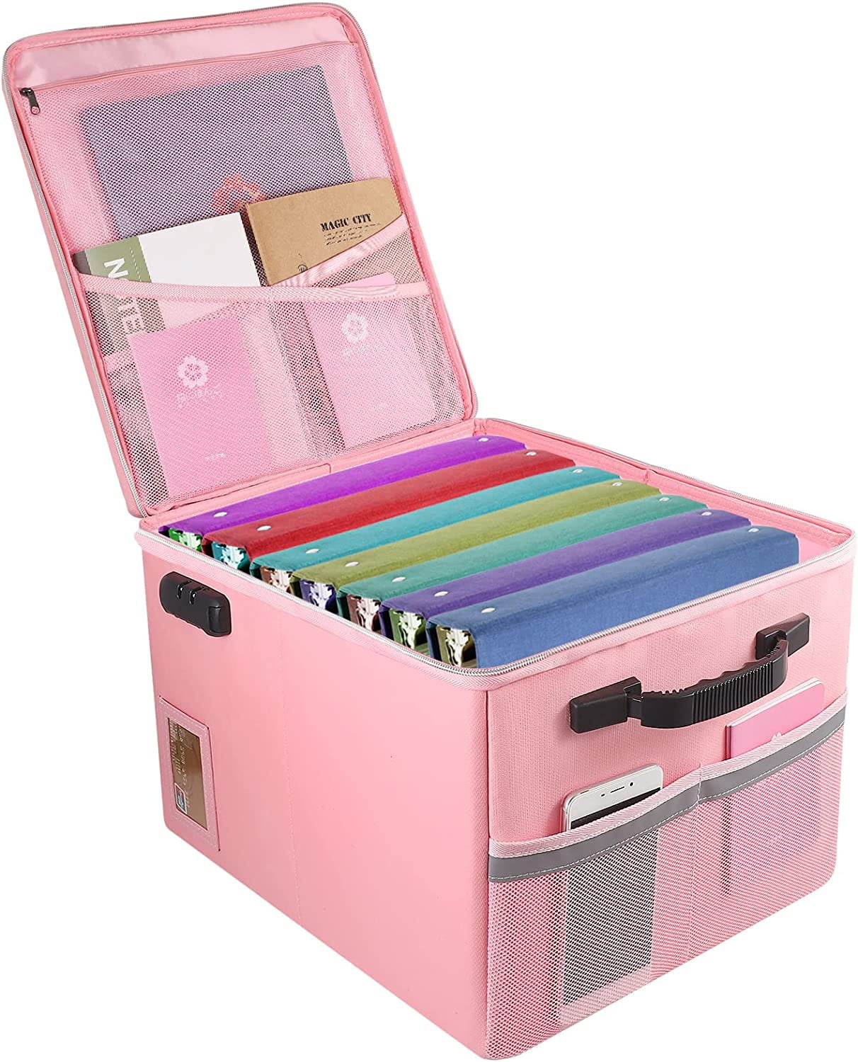 Fireproof File Cabinet with Lock, Fireproof Document Organizer ...