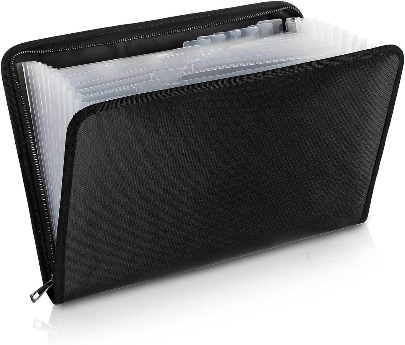 Fireproof File Folder Fire and Water Resistant Document Bag with Zipper ...
