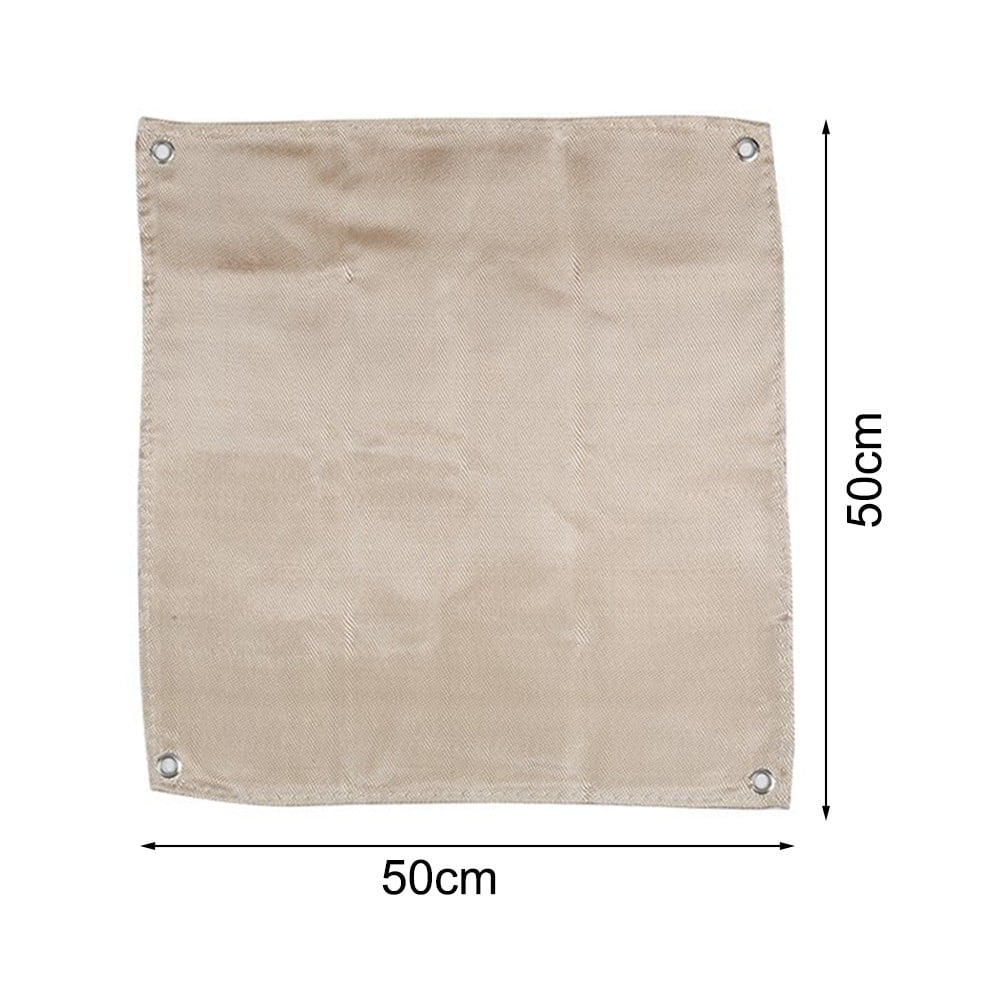 Fireproof Grill Mat for BBQ Heat Protection, Flame Retardant Ground ...