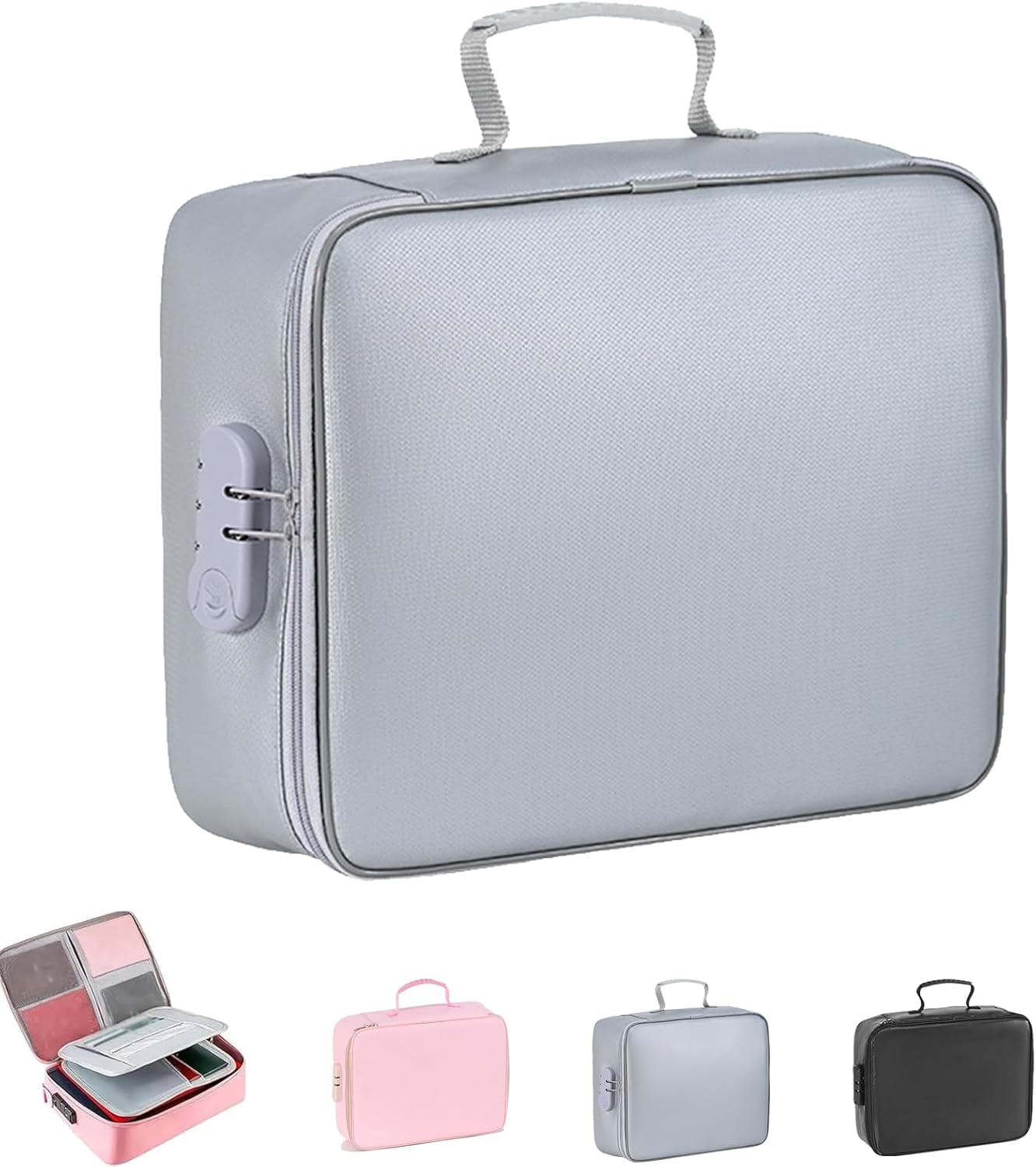 Fireproof Keepsake Box With Lock, With Lock Fireproof And Waterproof ...