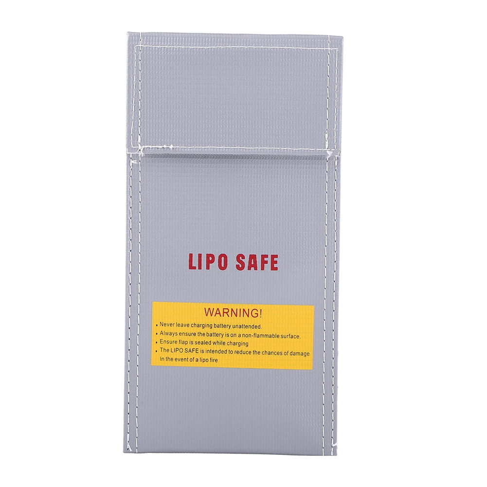 Fireproof Lipo Battery Bag, Safe Charging Storage Pouch, 100x200mm ...