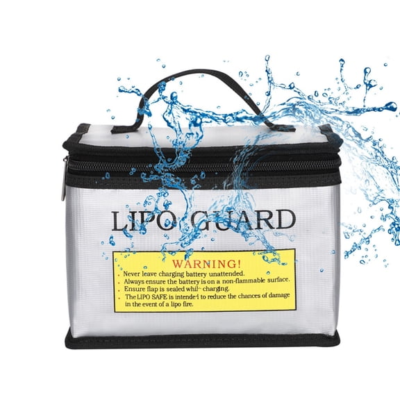 LiPo Battery Safety Bags Fire-Resistant Protective Charging & Storage