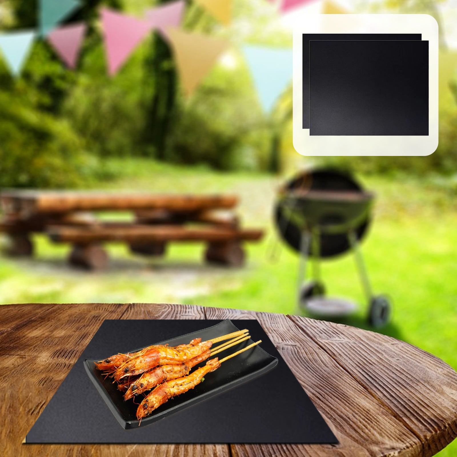 Fireproof Mat For BBQ,Oven Around, Under Grill Mats for Outdoor Grill ...