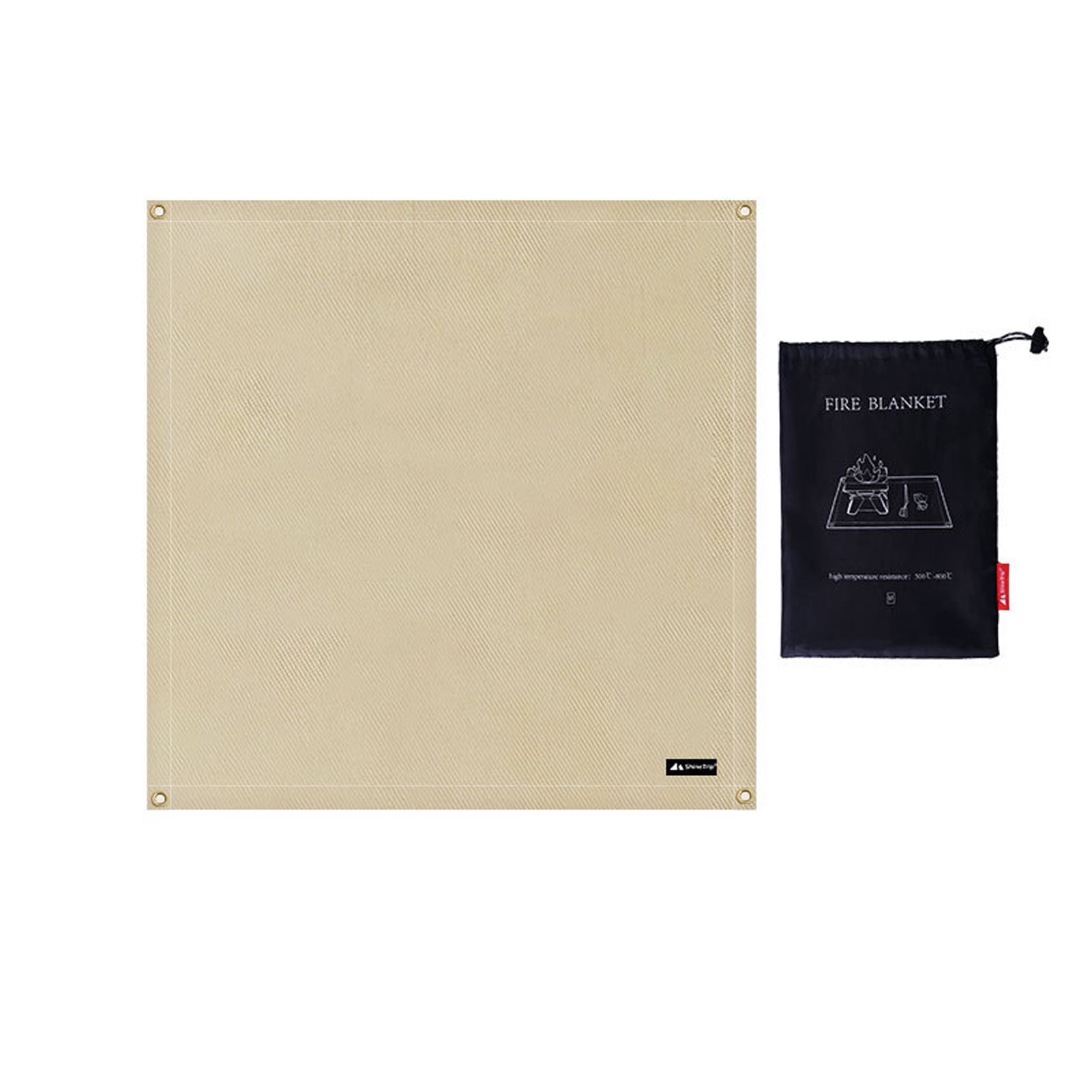 Fireproof Mat Fire Blanket Fire Pit Mat Under The Grill Protective Mat ...