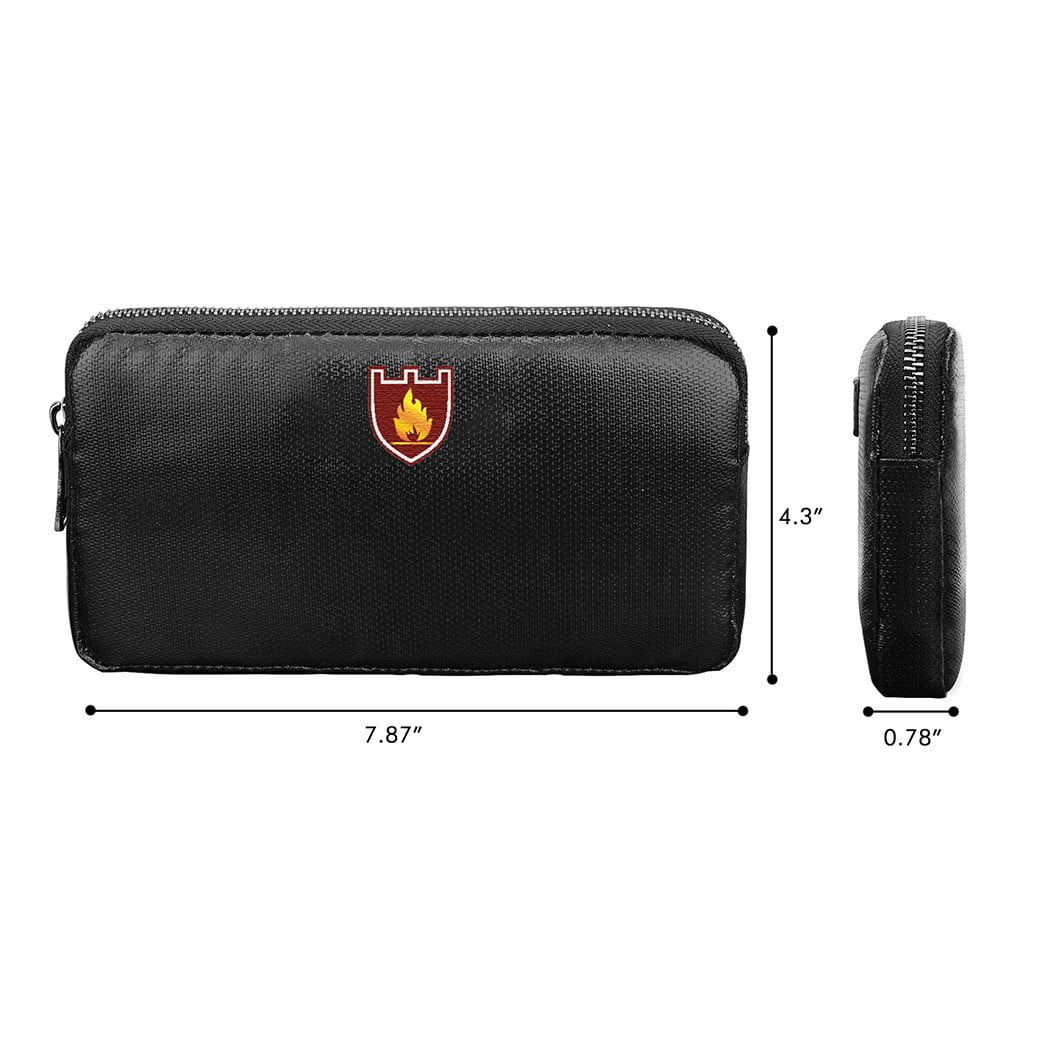 Fireproof Money Cash Safe Bag Waterproof Document Bag Money Safe Box ...
