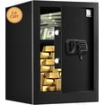 Fireproof Safe Box 2.0 Cuft Digital Box, Keypad Large Lock Box Cabinet ...