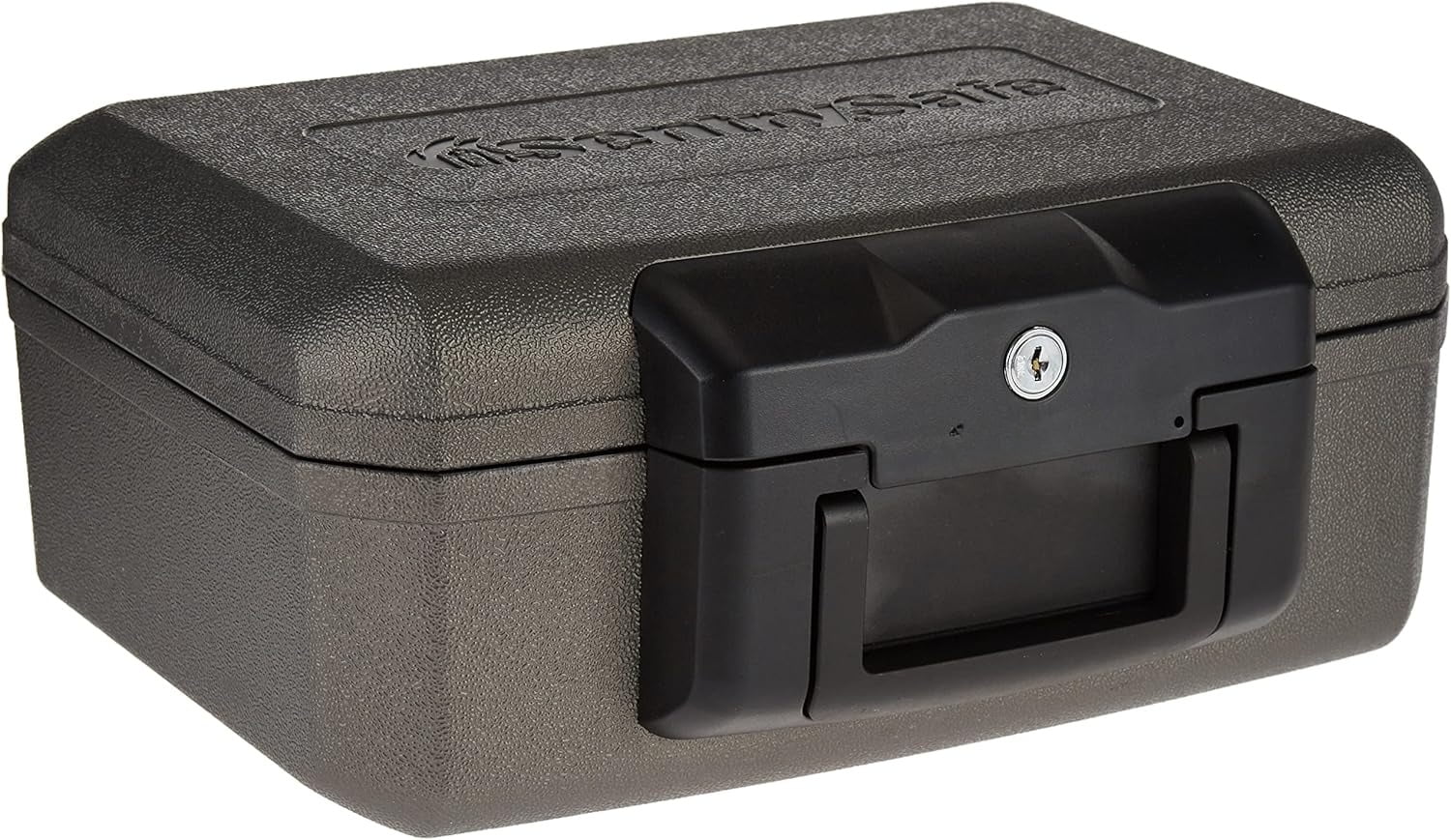 Fireproof Safe Box with Key Lock, Chest Safe with Carrying Handle to Secure Money, Jewelry ...