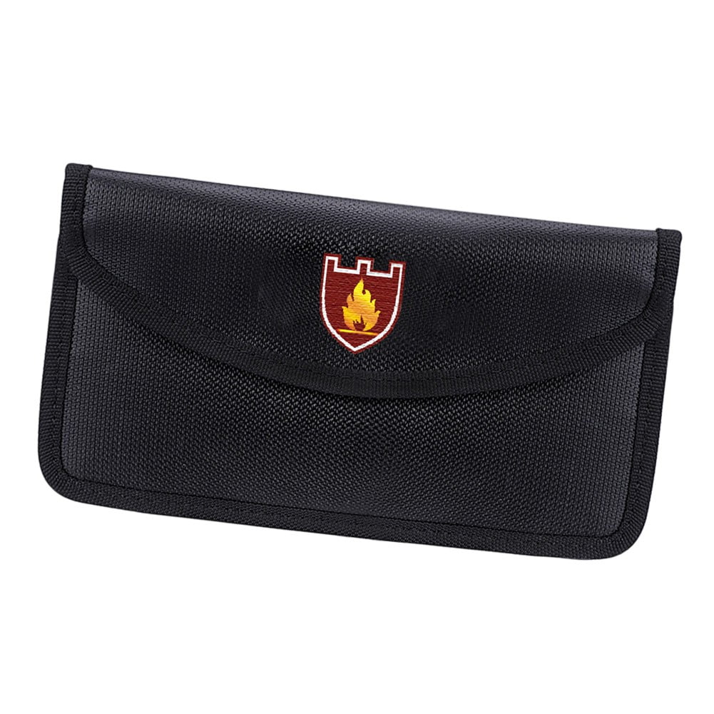 Fireproof & Waterproof Document Bag: Secure Storage for Valuables ...