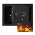 Fireproof & Waterproof Steel Security Safe Box – Dual Key & Digital ...