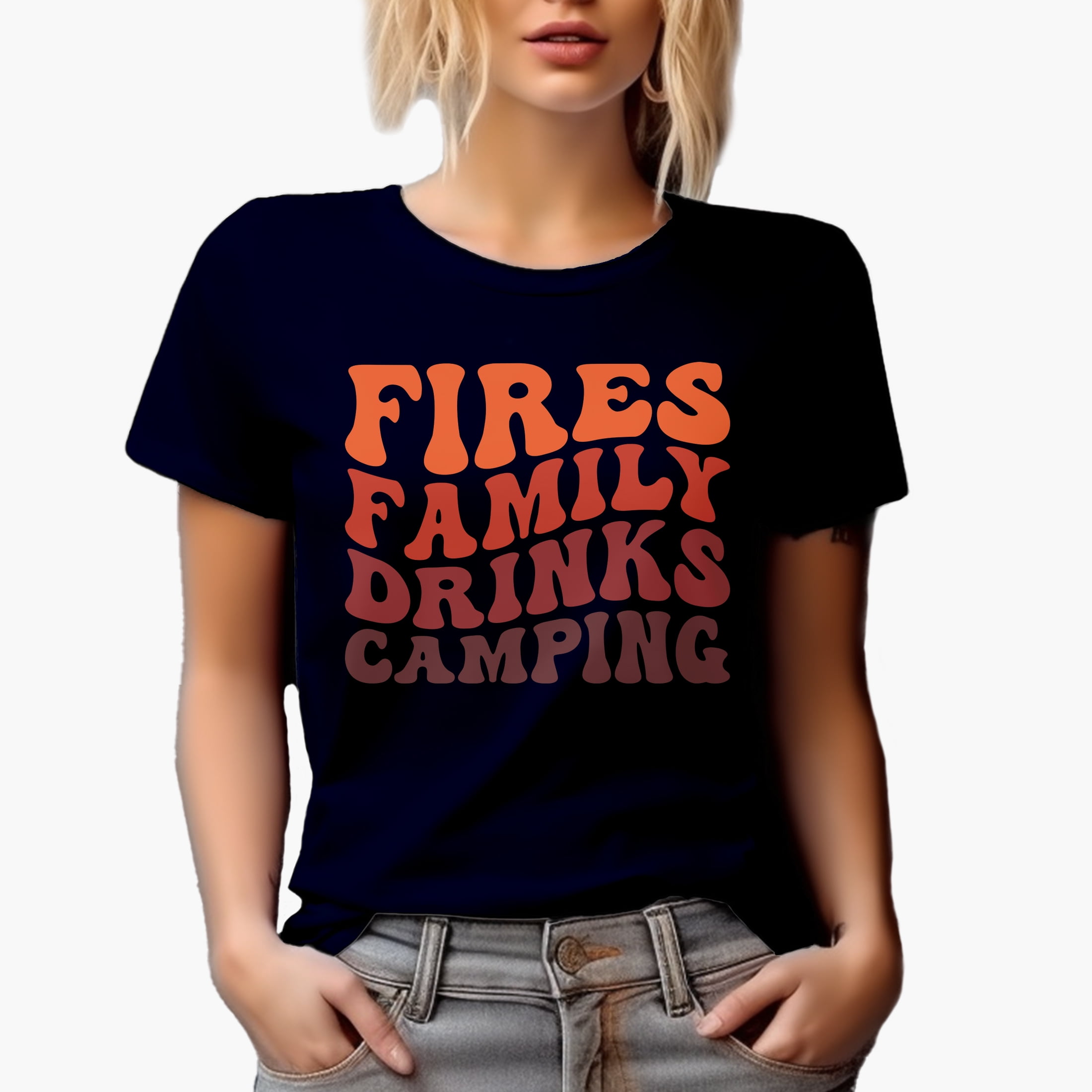 Fires, Family, Drinks, Camping, Fall or Autumn Themed, Groovy Retro ...