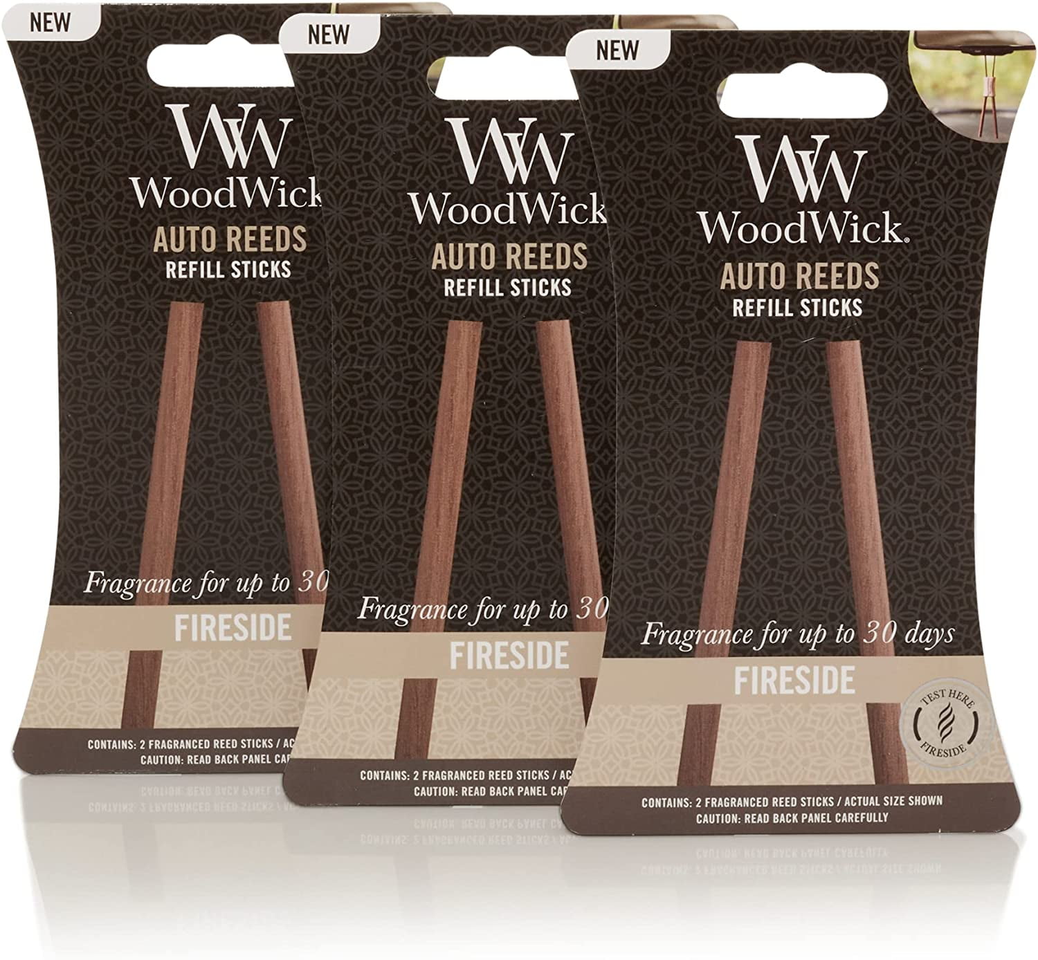 Fireside Auto Reed Refills, 3-Pack - Walmart.com