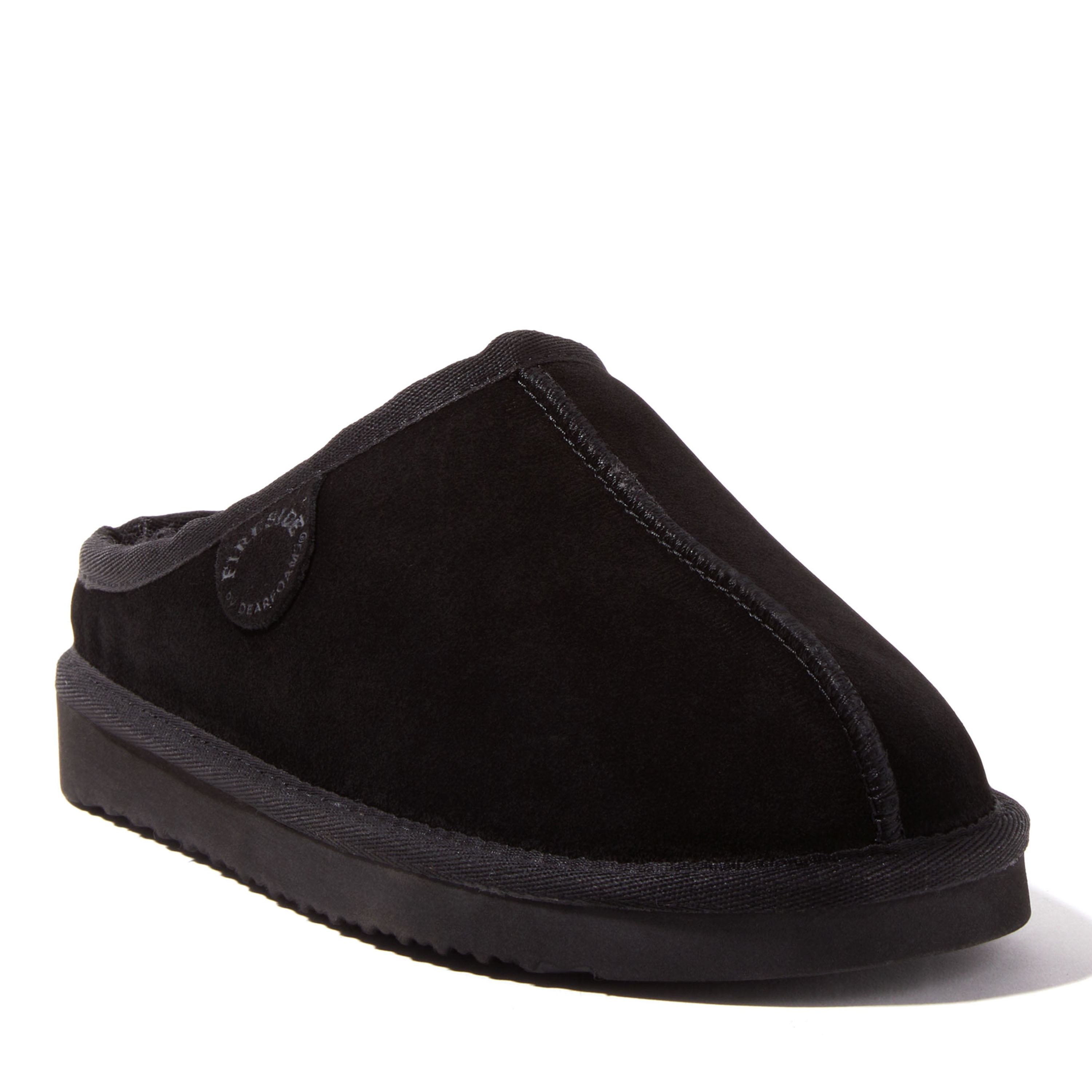 Fireside By Dearfoams Women's Greta Genuine Shearling Clog Slipper ...