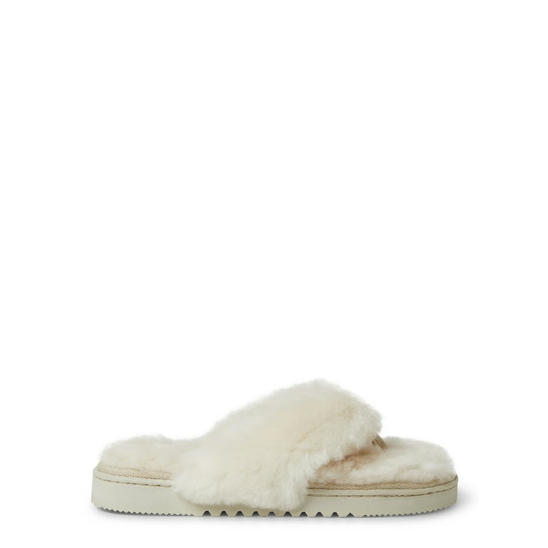 FIRESIDE By Dearfoams Cairns Genuine Shearling Slide, 58% OFF
