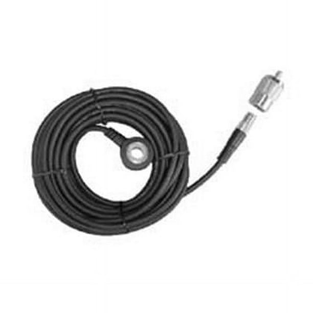 FIRESTIK - MU8R18 18' RG-58A/U FIRE-RING COAX CABLE WITH QUICK SCREW ...