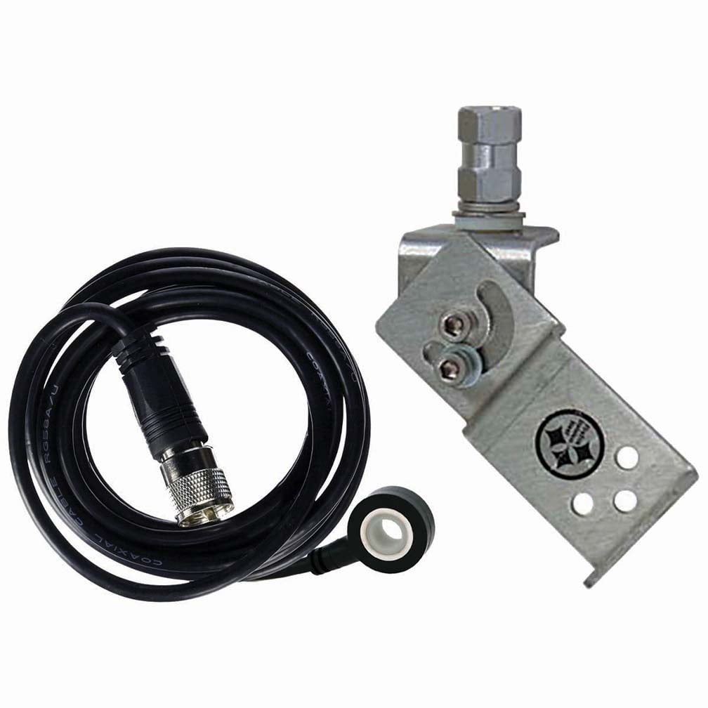 Firestik Adjustable Channel Mount (SS) w/18' Fire-Ring Coax - Walmart.com