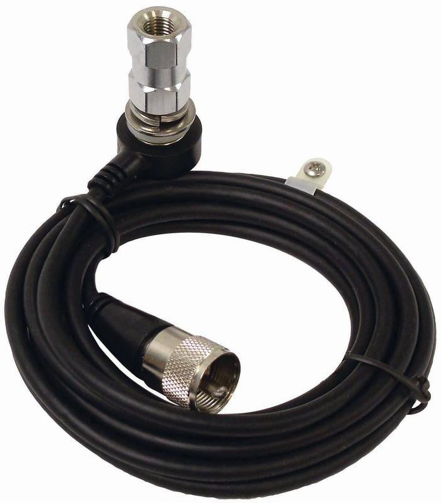 FIRESTIK - K4-8R9 K4 STUD WITH ENCLOSED FIRE-RING 9' COAX CABLE & PL259 ...