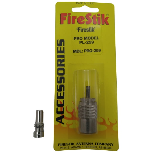 Firestik PRO-259 CB HAM Radio PL-259 Coax Cable Connector & RG58-U ...