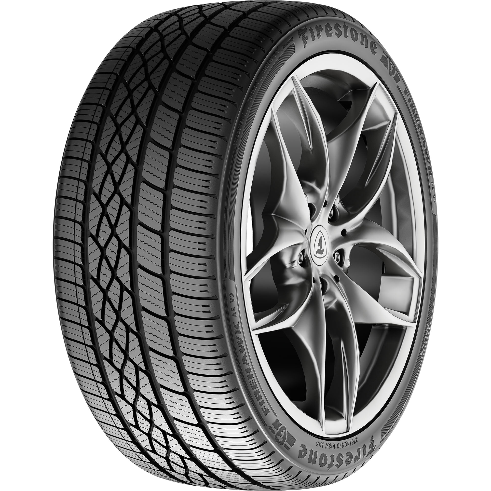 Free Shipping! Firestone FireHawk A/S V2 UHP All Season 235/55R20 102W Passenger Tire - Walmart.com