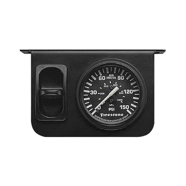 Firestone Plastic Single Electric White Pressure Gauge - Walmart.com