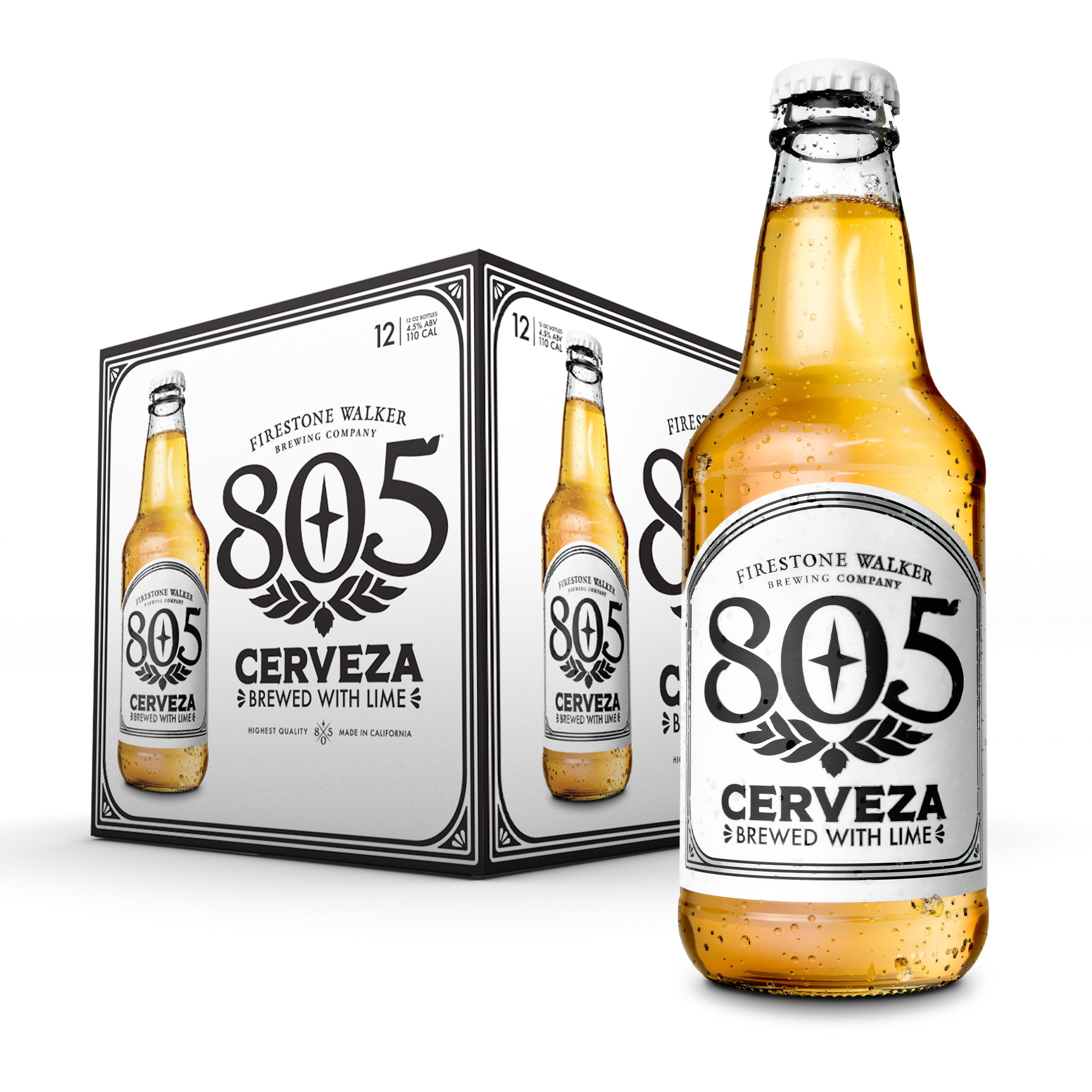 Firestone Walker 805 Cerveza Lager Craft Beer, 12 Pack, 12 fl oz ...