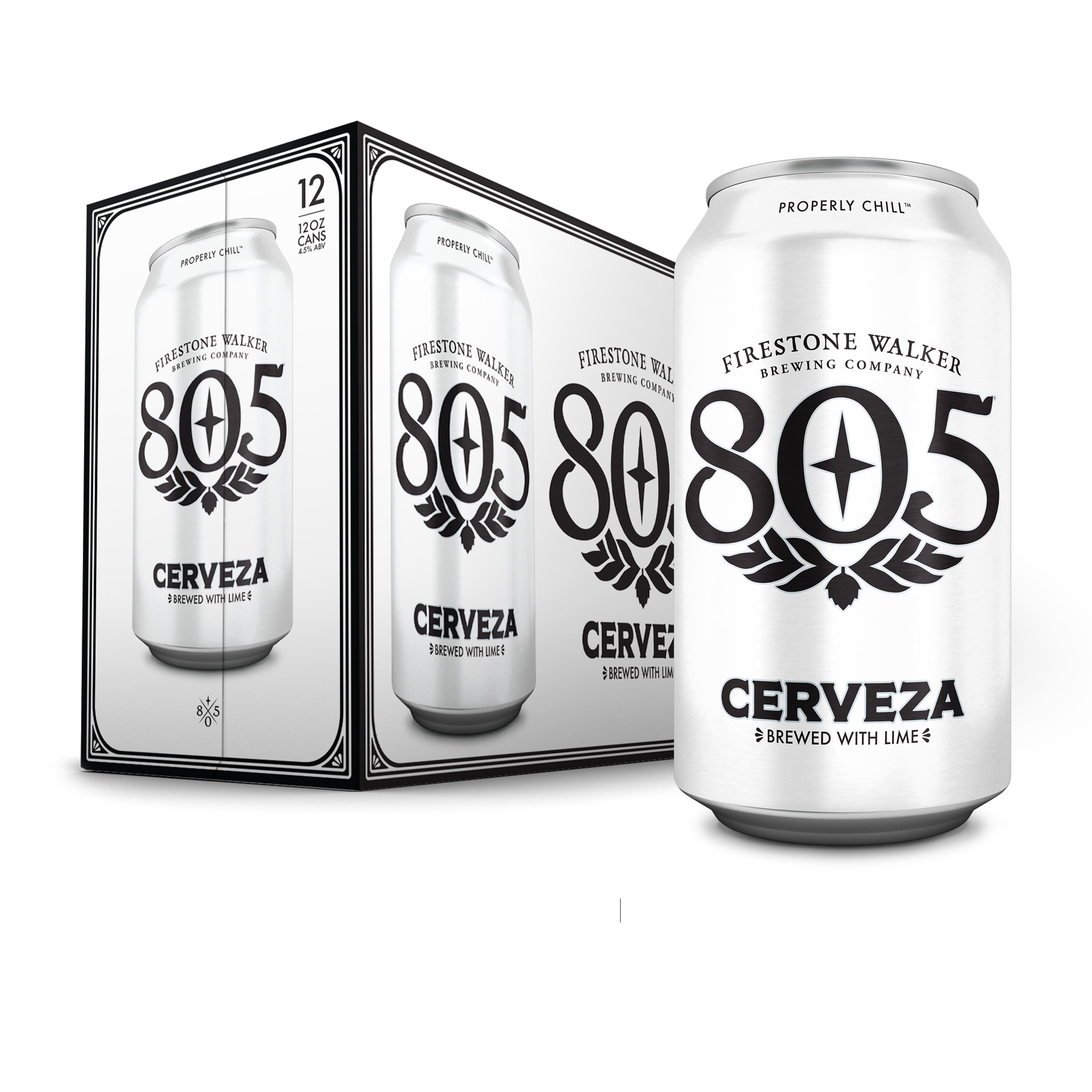 Firestone Walker 805 Cerveza Lager Light, Crisp, Craft Beer, 12 Pack ...