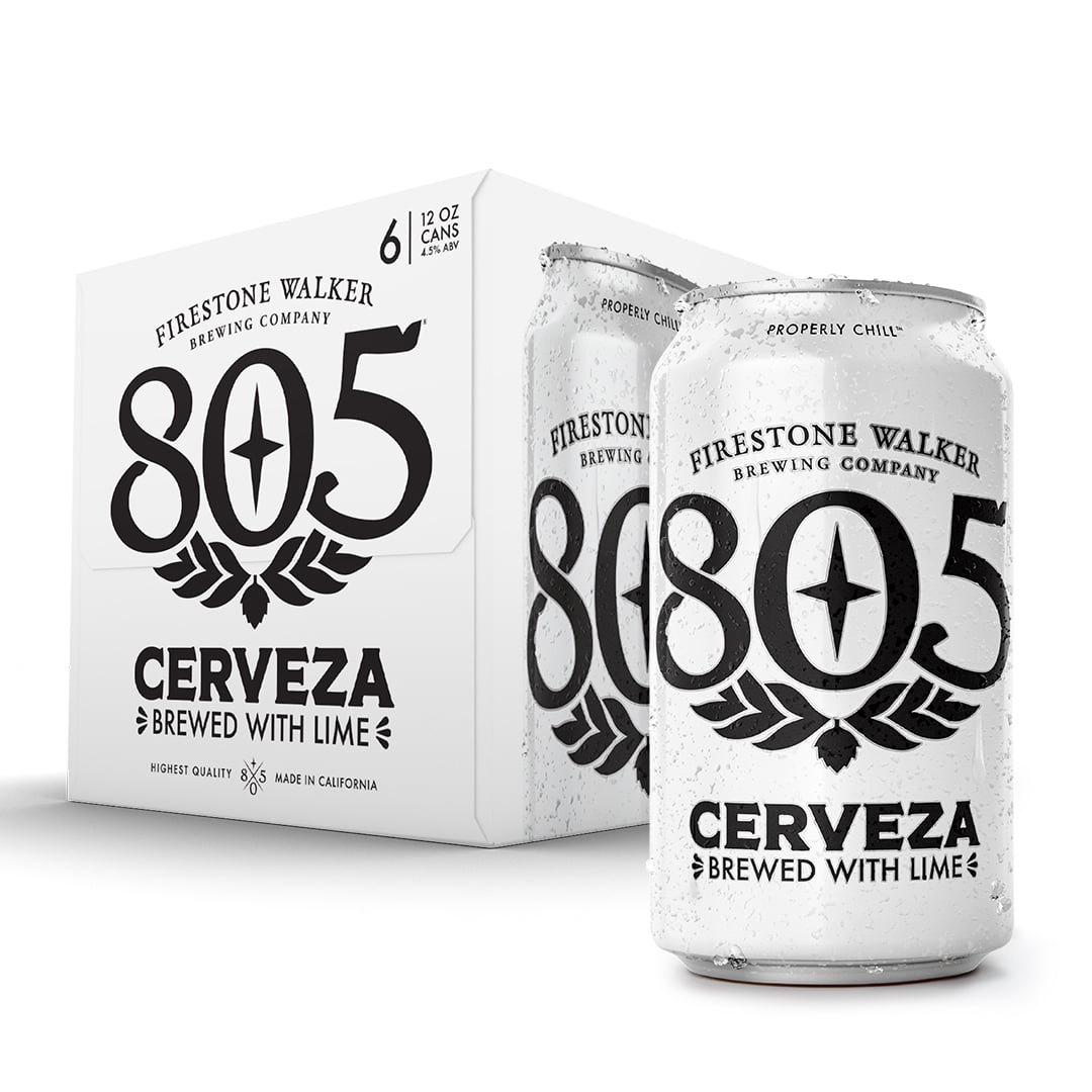 Firestone Walker 805 Cerveza Lager Light, Crisp, Craft Beer, 6 Pack, 12 ...
