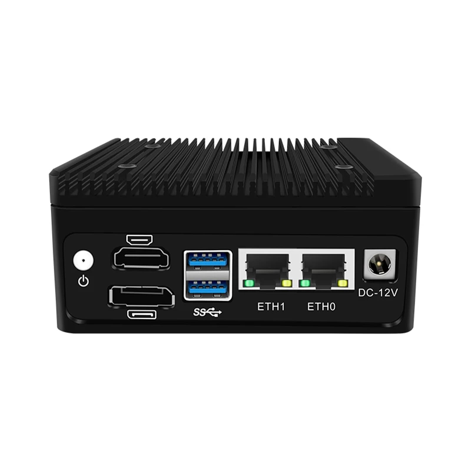Firewall Mini PC Fanless Router with 12th Gen Alder Lake N100, 2*i226-V ...