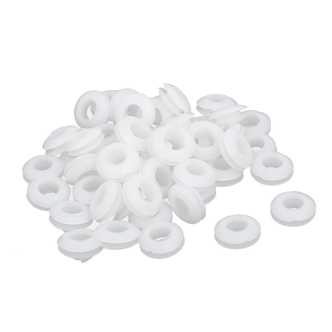 Firewall Wiring Electrical Wire Gasket Rubber Grommets White 8mm Inner ...