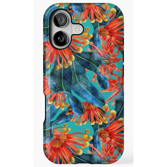 Firewheel Tree Garden Pattern Floral Art Phone Case for iPhone 11 12 13 ...