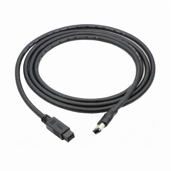 Firewire Cable IEEE 1394 6 Pin Male to 9Pin Male Adapter for Printers ...