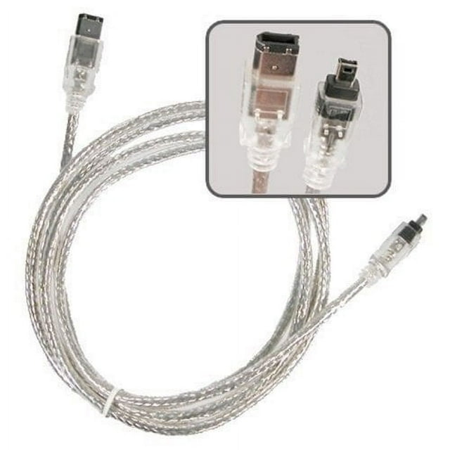 Firewire DV Cable Camcorder for Canon Sony Sharp JVC - Walmart.com