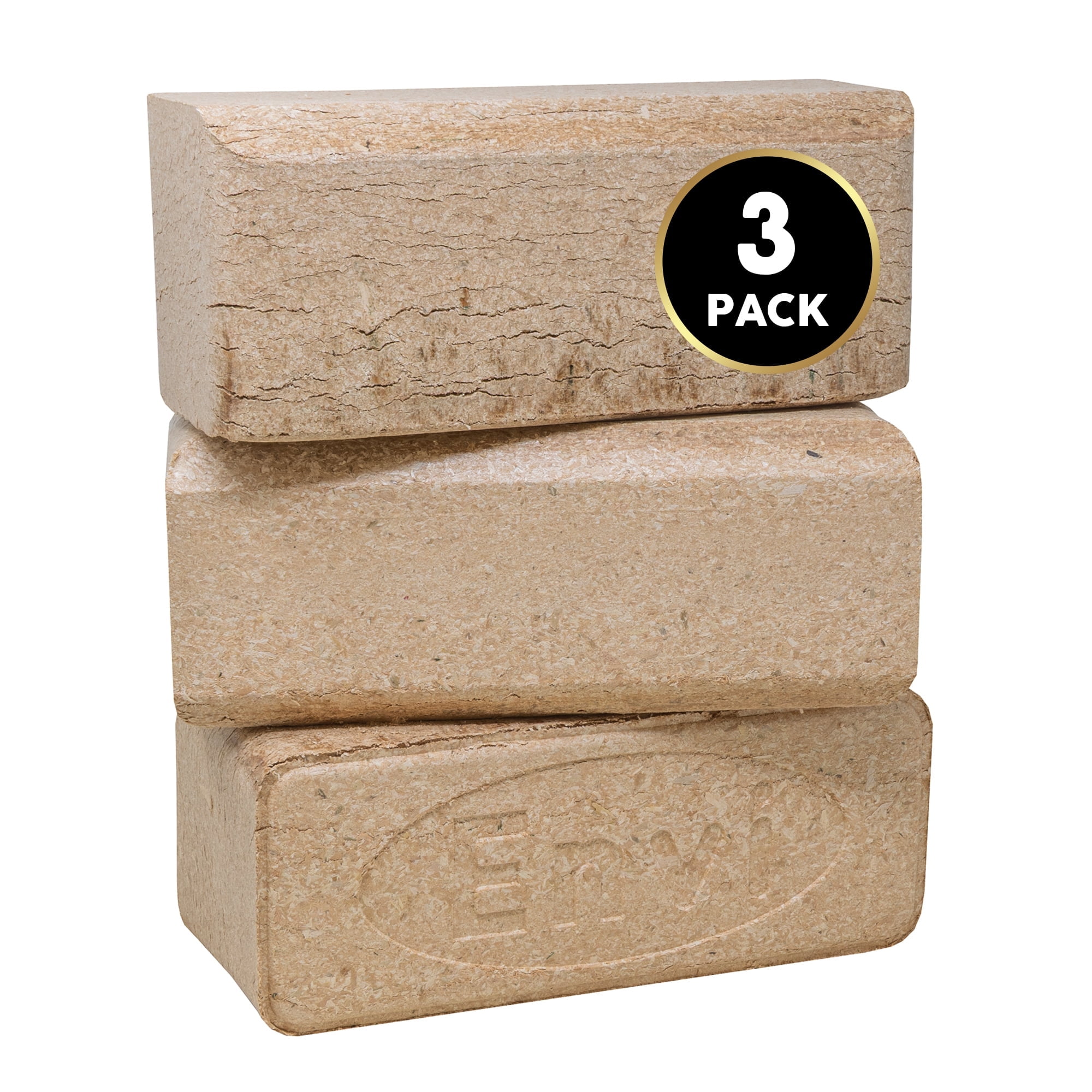 Firewood Central Envi Hardwood Fuel Blocks (3-Pack) – 100% Natural ...