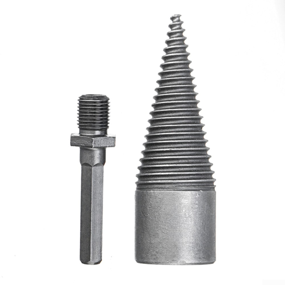 Firewood Chop Wood Drill Bit Firewood Split Splitter Cone Wood ...