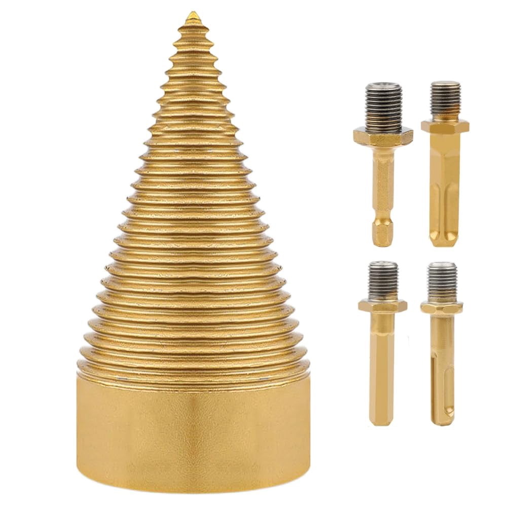 Wood Splitter Drill Bit Firewood Drill Bit Set 2025 - 42mm & 32mm Wood ...