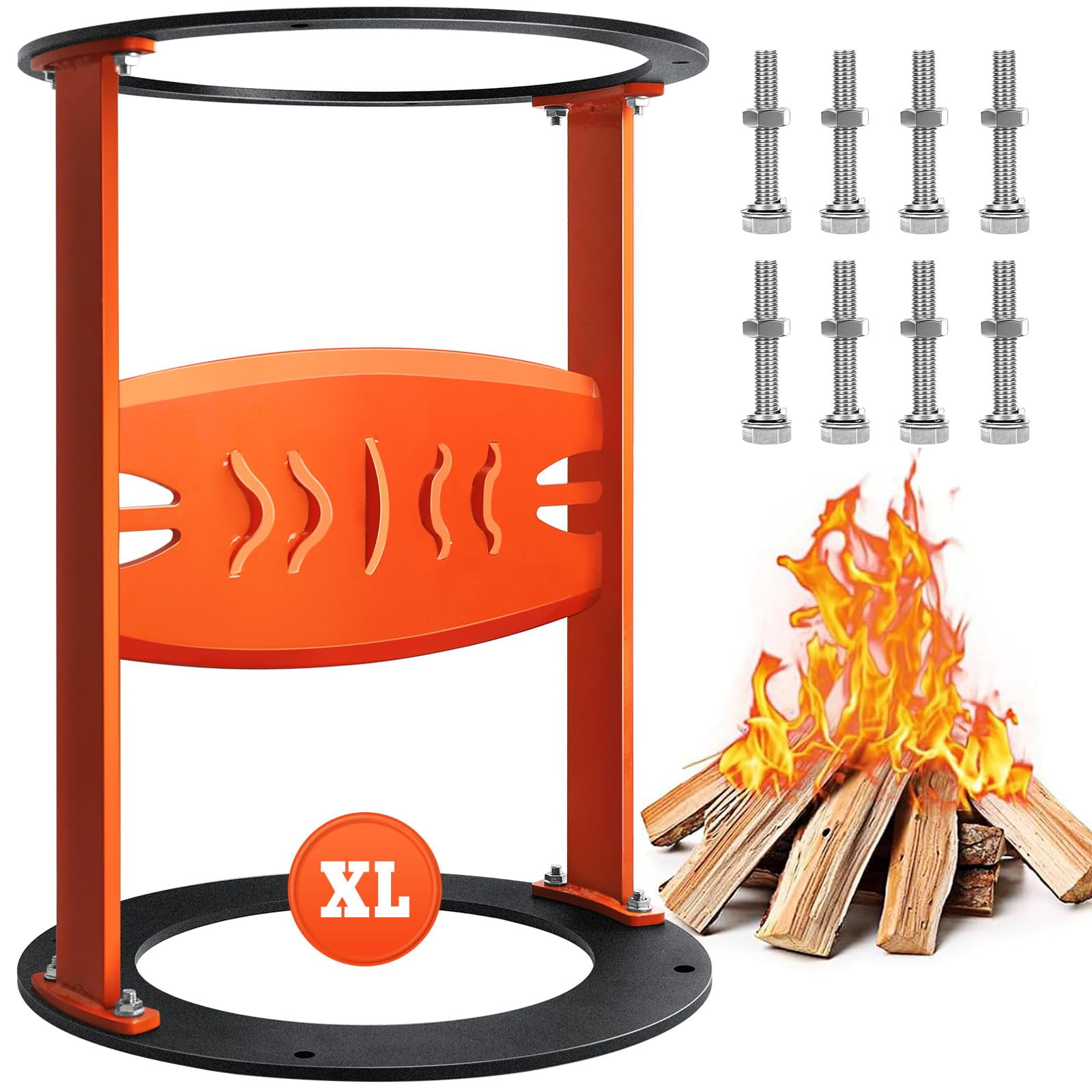 Firewood Log Splitter XL, 12 x 16 Wood Splitter with Cast Steel Double ...