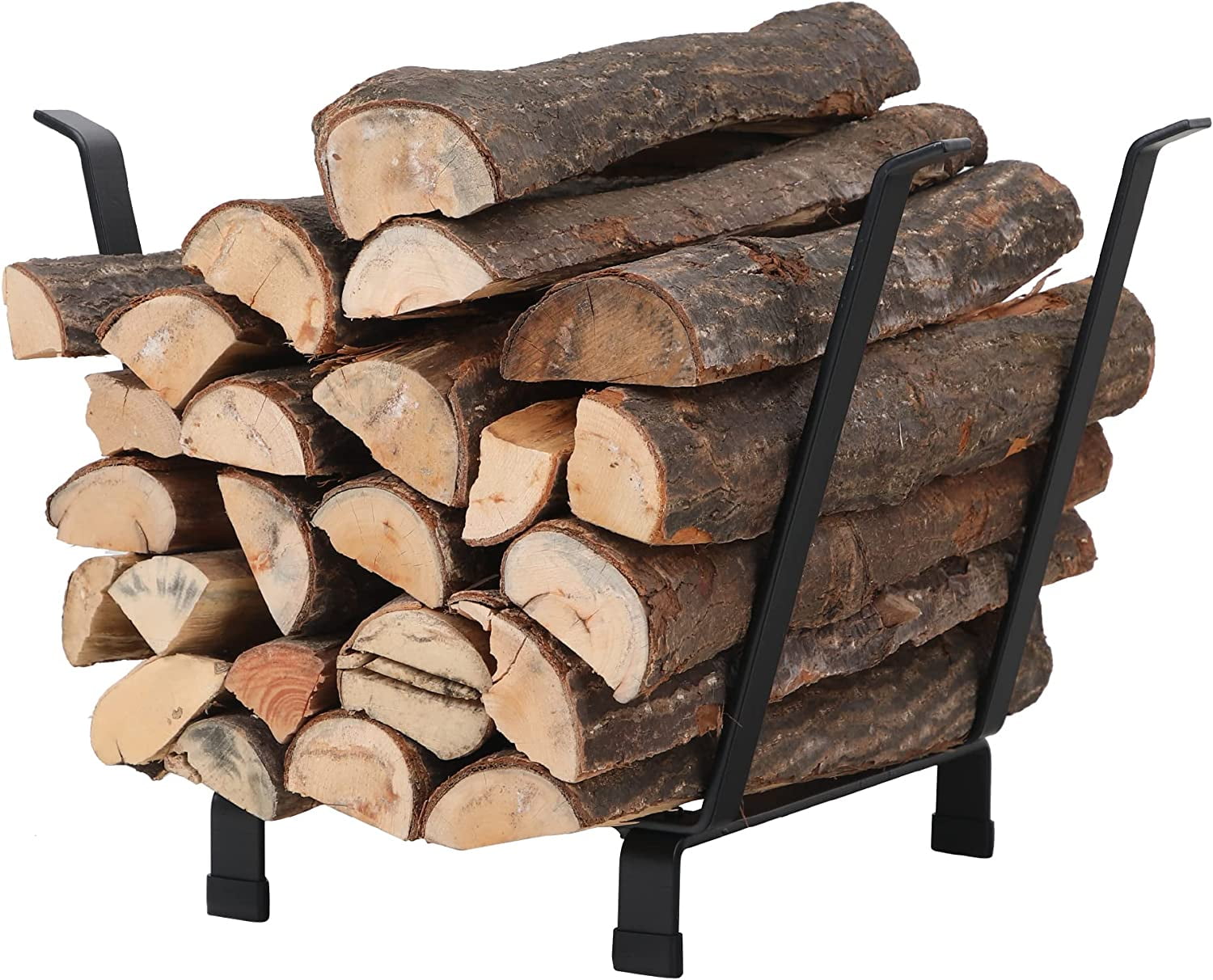 Firewood Rack 20 Inch Indoor/Outdoor Firewood Holder, Log Rack Wood ...