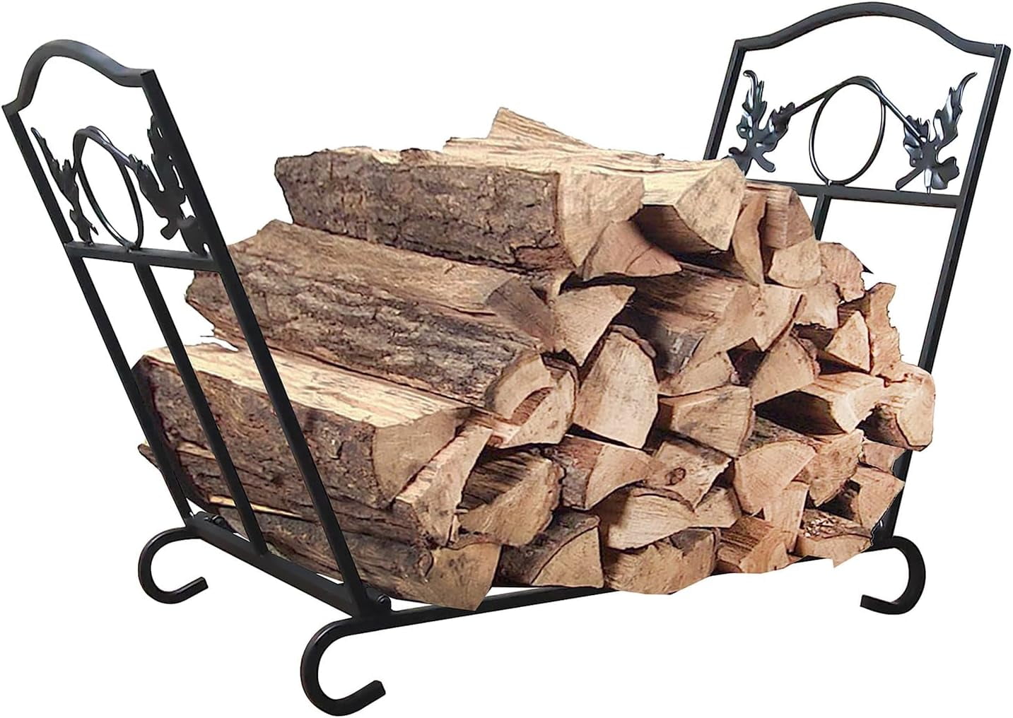 Firewood Rack Indoor, Foldable Firewood Holder Outdoor Rustproof ...