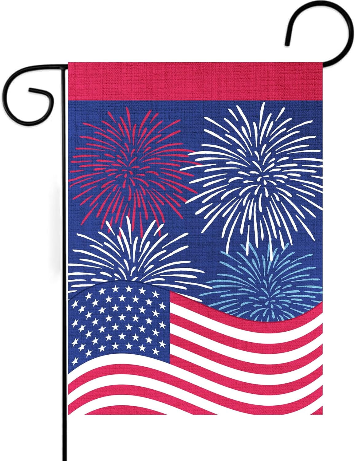 Firework Blue And White America 4th Of July Patriotic Independence Day ...