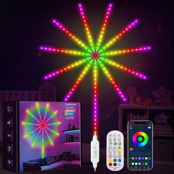 Firework Lights, ICRGB Dream Color Lights for , Strip Lights with ...