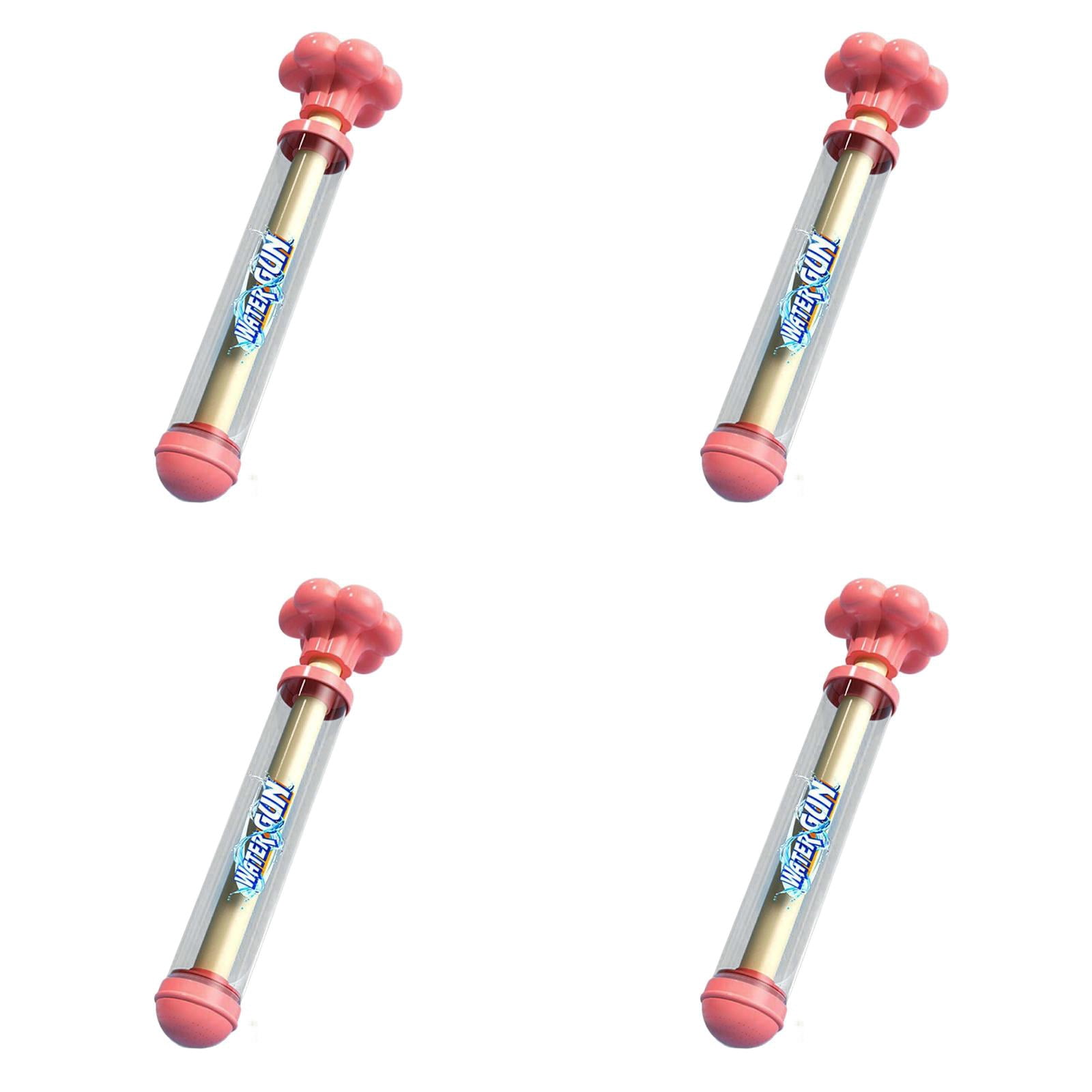 Firework Style Pull-Out Sprinkler 4 Pack High Pressure Water Gun Toy ...