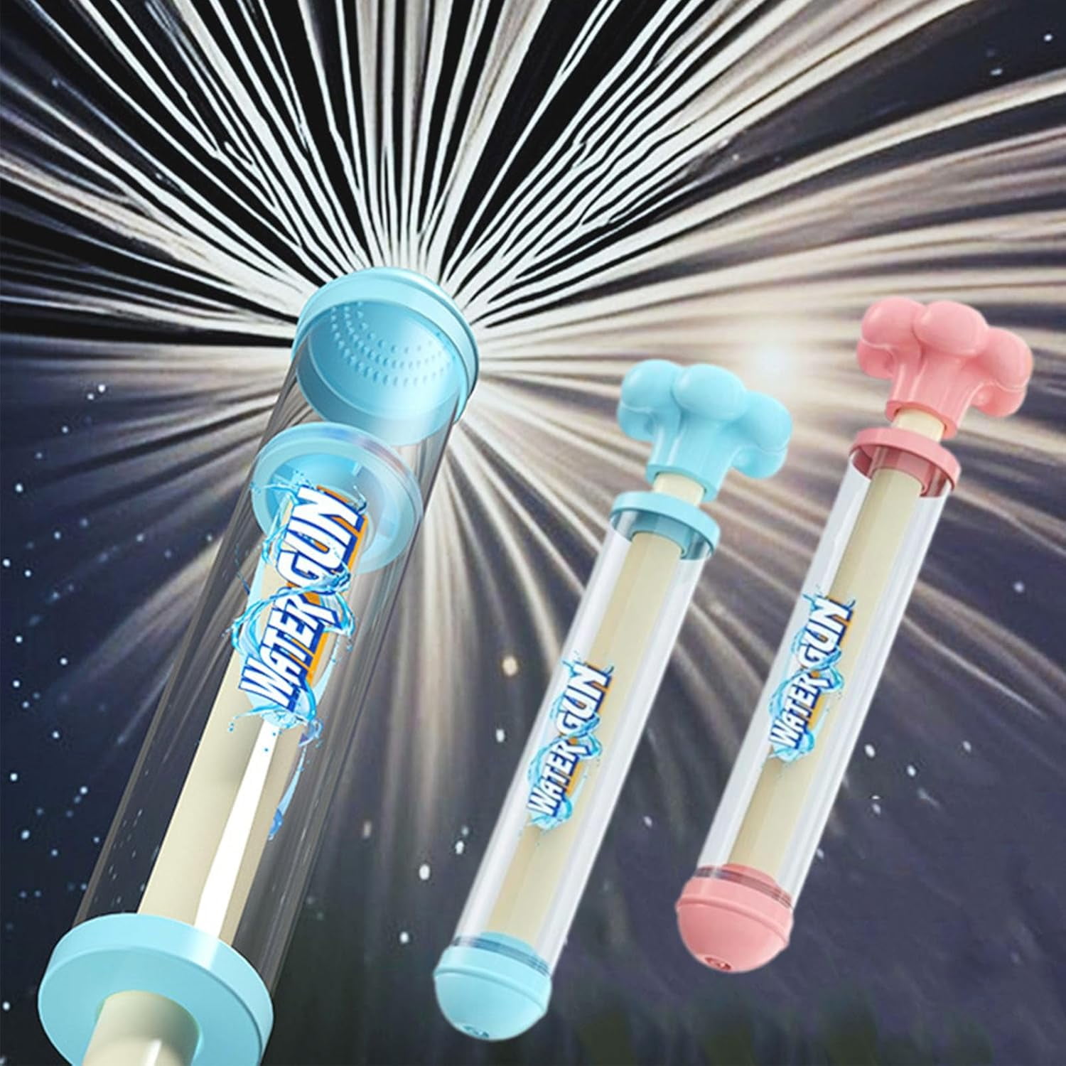 Firework Water Gun, 2/4 Pack Romantic Fireworks Style Water Spray Toy ...