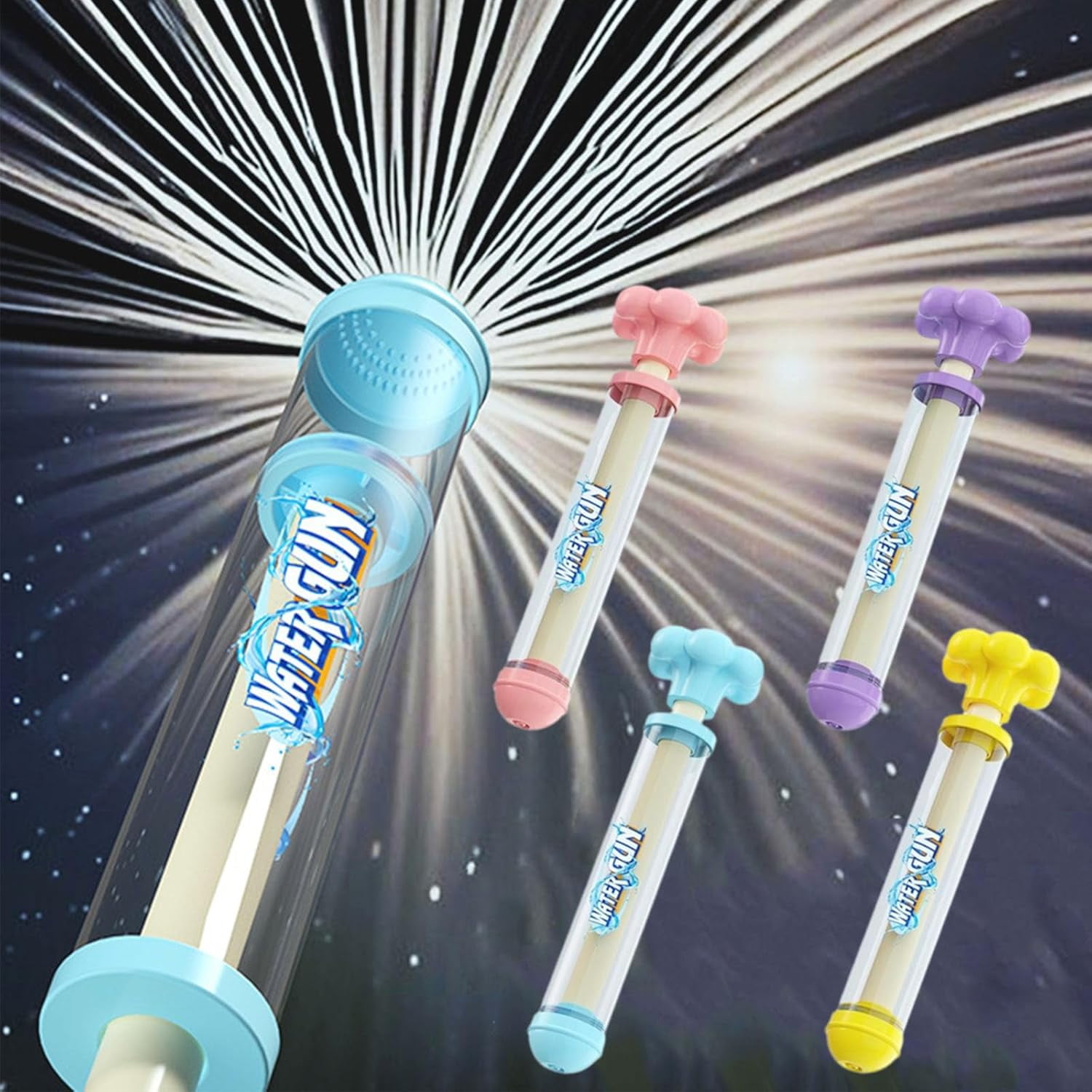 "Gratpaw Firework Water Gun, 2/4 Pack Water Fireworks Toys, 17.71 ...